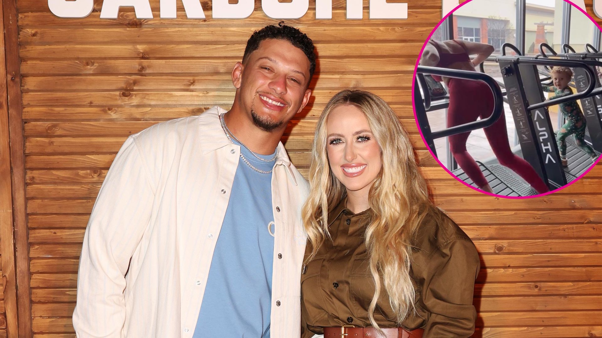 Patrick and Brittany Mahomes' kids fall on treadmill amid mom's holiday ...