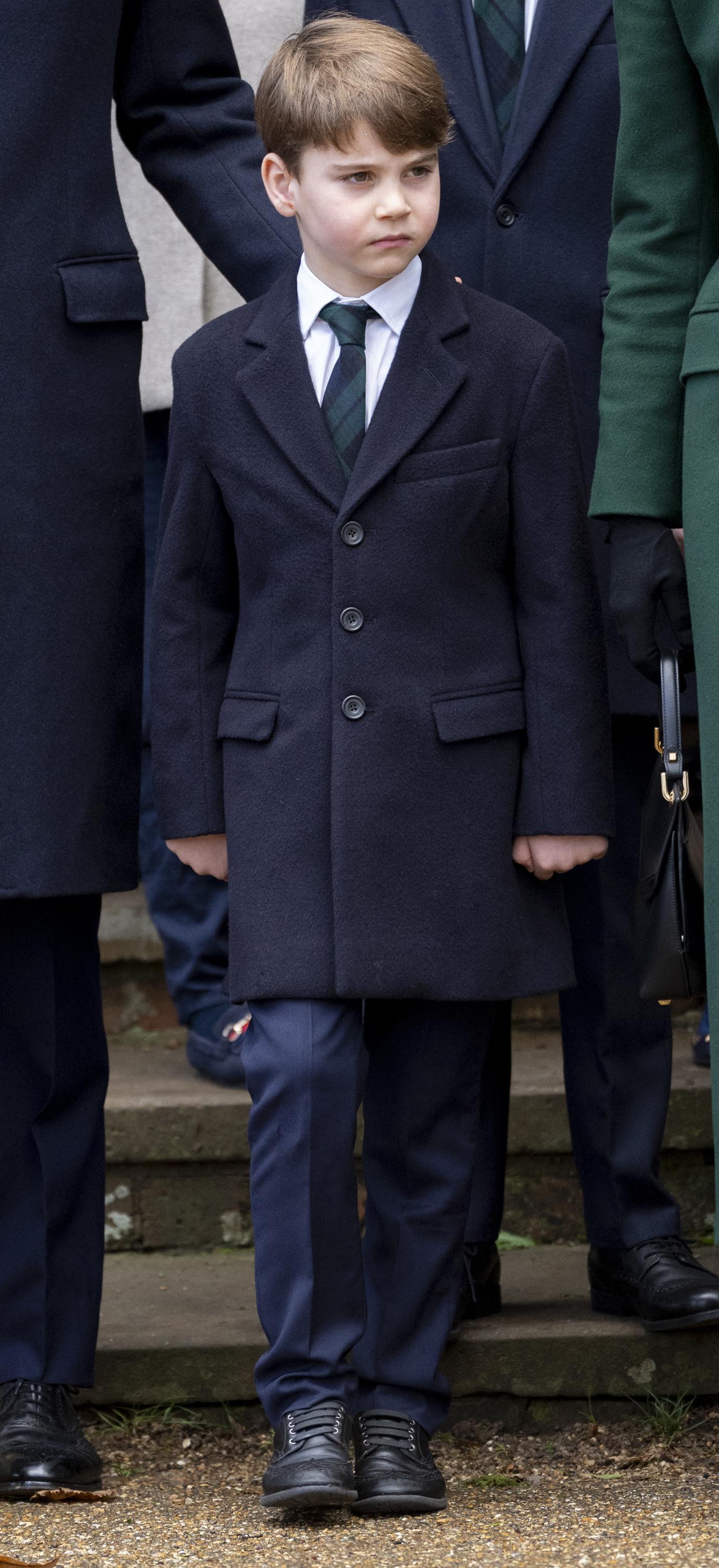 Kate et William à Sandringham : pourquoi la tenue du prince Louis pour ...