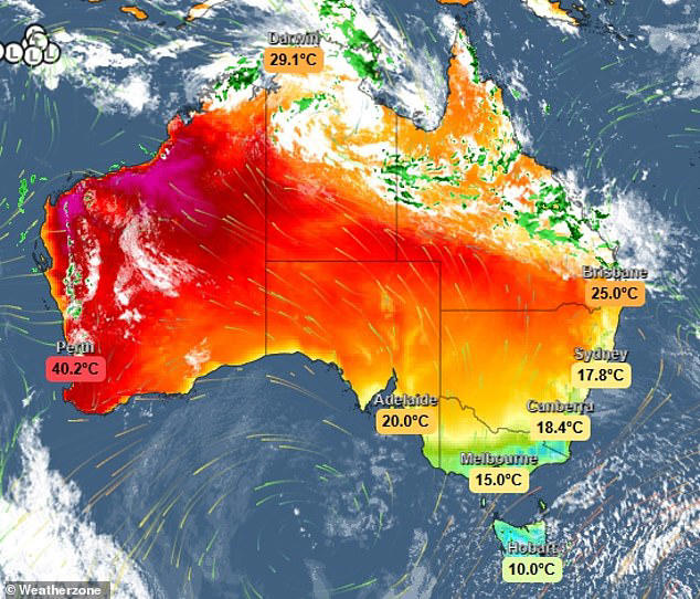 'Too late to leave:' Urgent bushfire warning is issued as temperatures ...