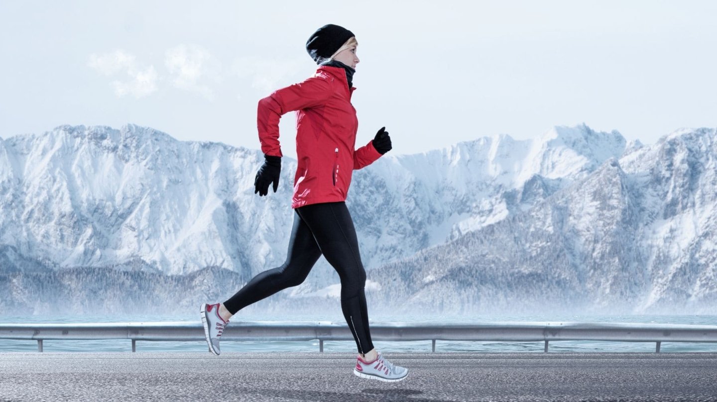 Así reacciona el cuerpo si sales a correr en invierno
