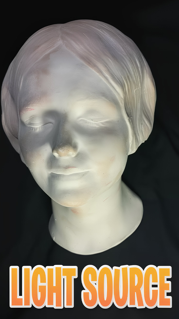 The lighting setup that makes drawing easier and clearer