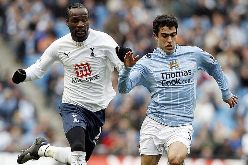 Ex-Man City striker looks unrecognisable selling fishing equipment to ...