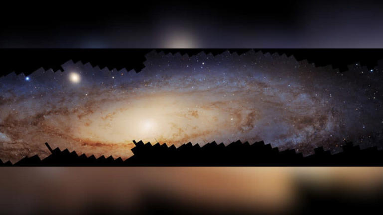 A look at 5 extraordinary images taken by Hubble Space Telescope in 2025