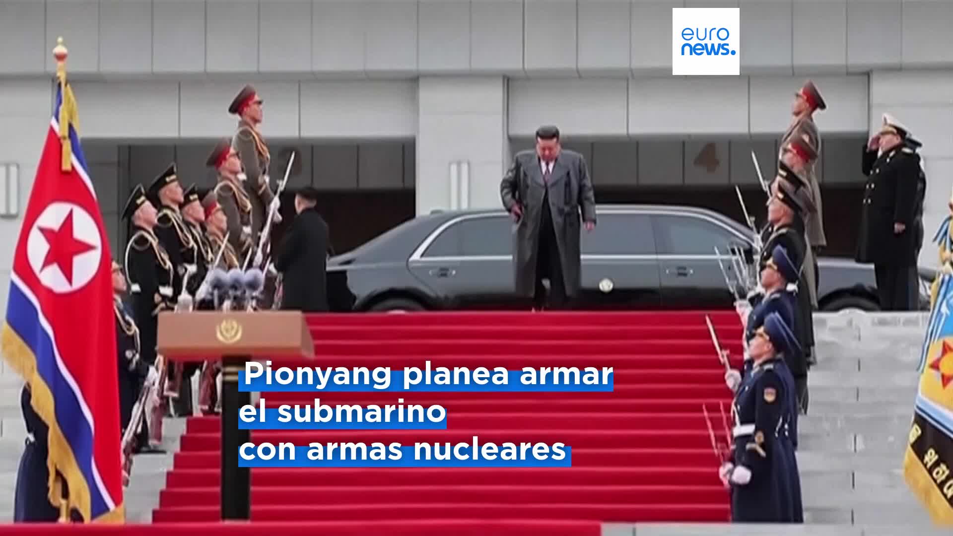 Corea del Norte avanza en la construcción de su primer submarino nuclear