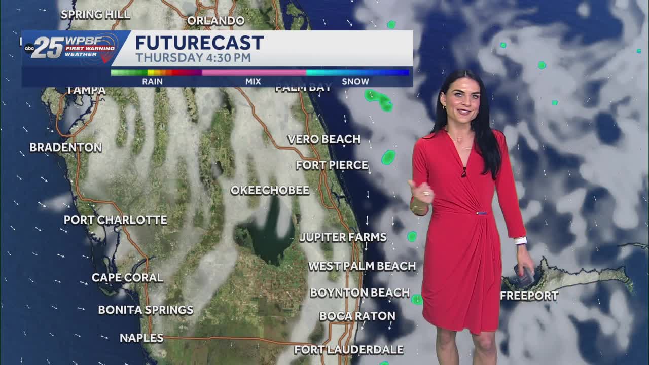 Pleasant weather through Christmas weekend