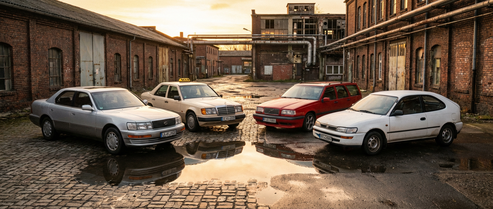 Deze 7 auto-modellen uit de jaren '90 staan bekend om hun extreme ...