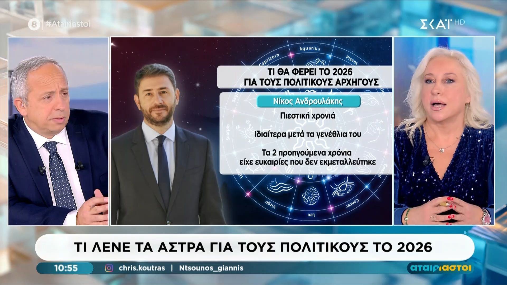 Τι λένε τα άστρα για τους πολιτικούς το 2026