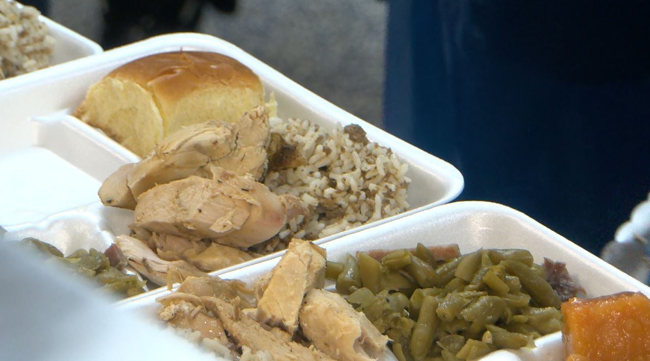 Christmas Day meals being served at St. Vincent de Paul of Baton Rouge