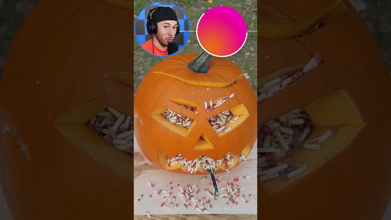 A reported test involving countless matches and a pumpkin
