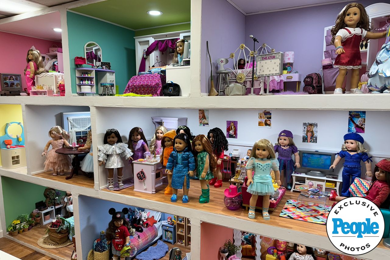 His mom ran out of patience as collection of 230 American Girl dolls ...