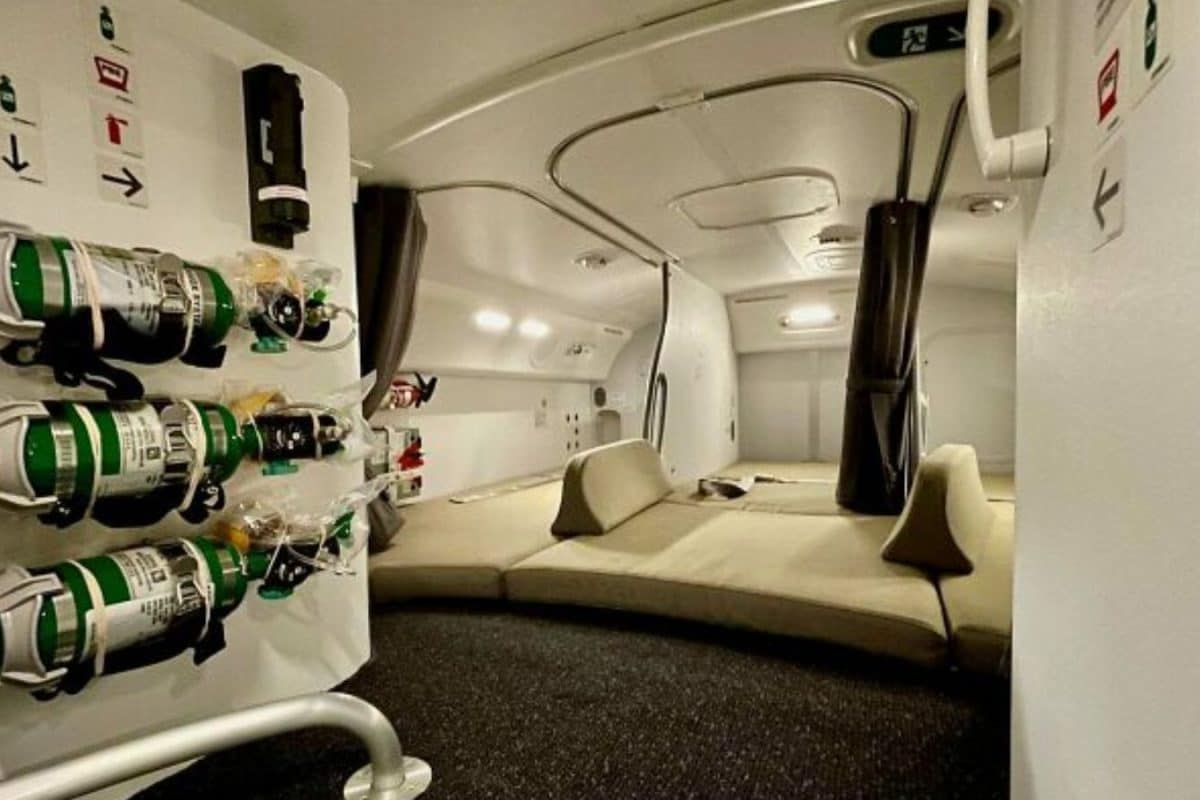 Inside the 'no-passenger zone': Viral video reveals where cabin crew ...