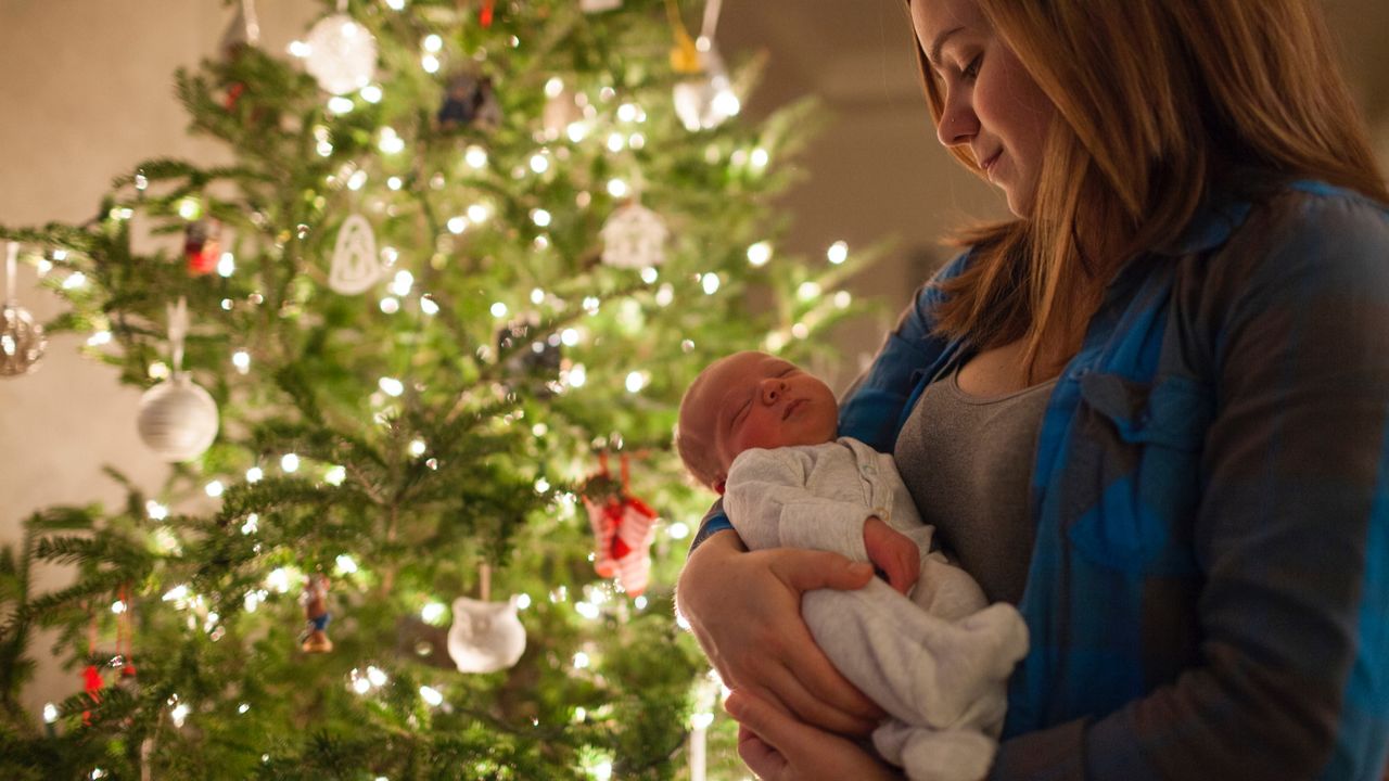 'I'm so proud to have a Christmas Day baby'