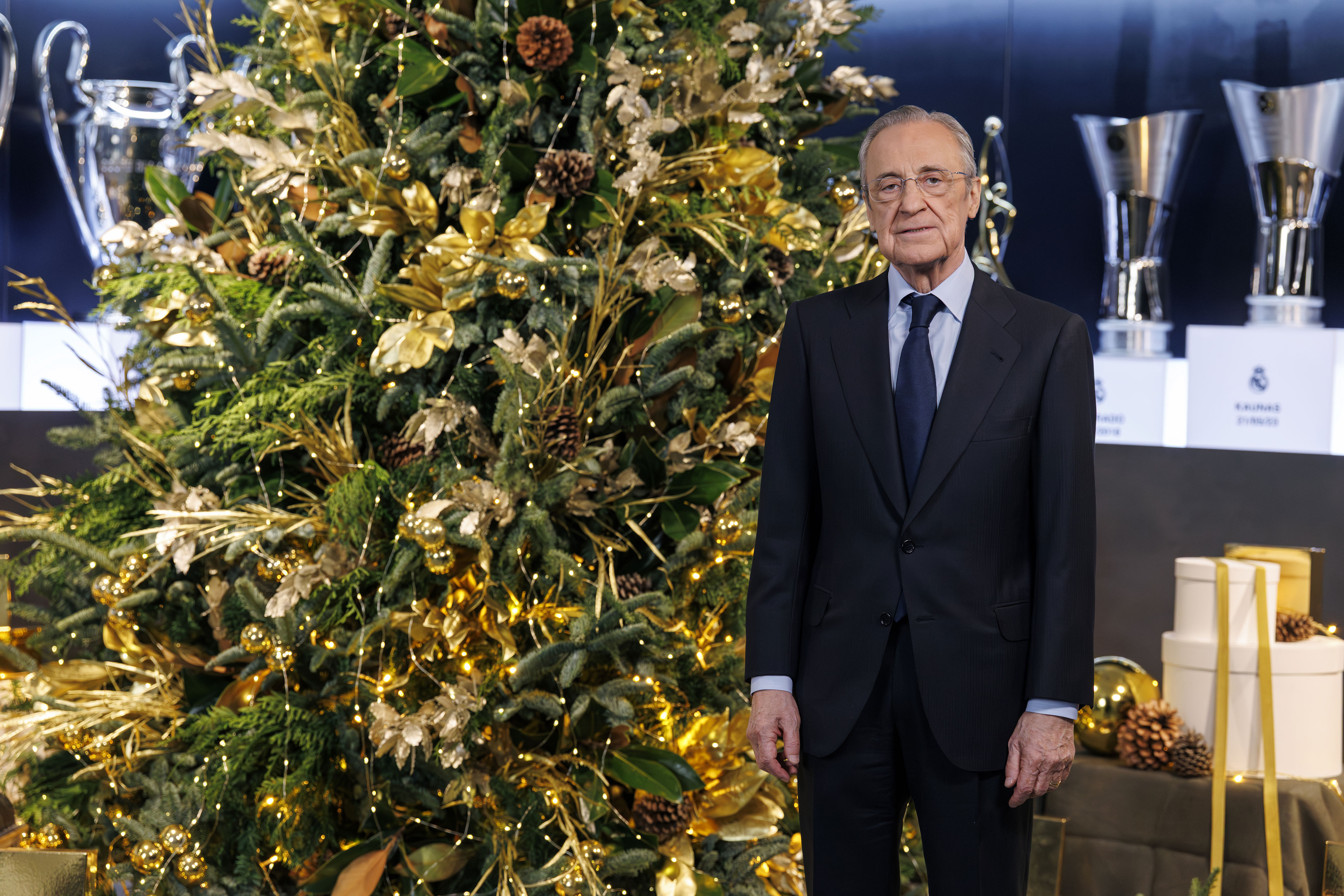 Florentino Pérez: "We continue to work towards new triumphs"