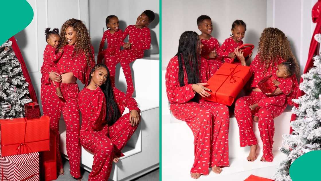 Jada Pollock celebrates Christmas with kids, sparks talk over Wizkid’s ...