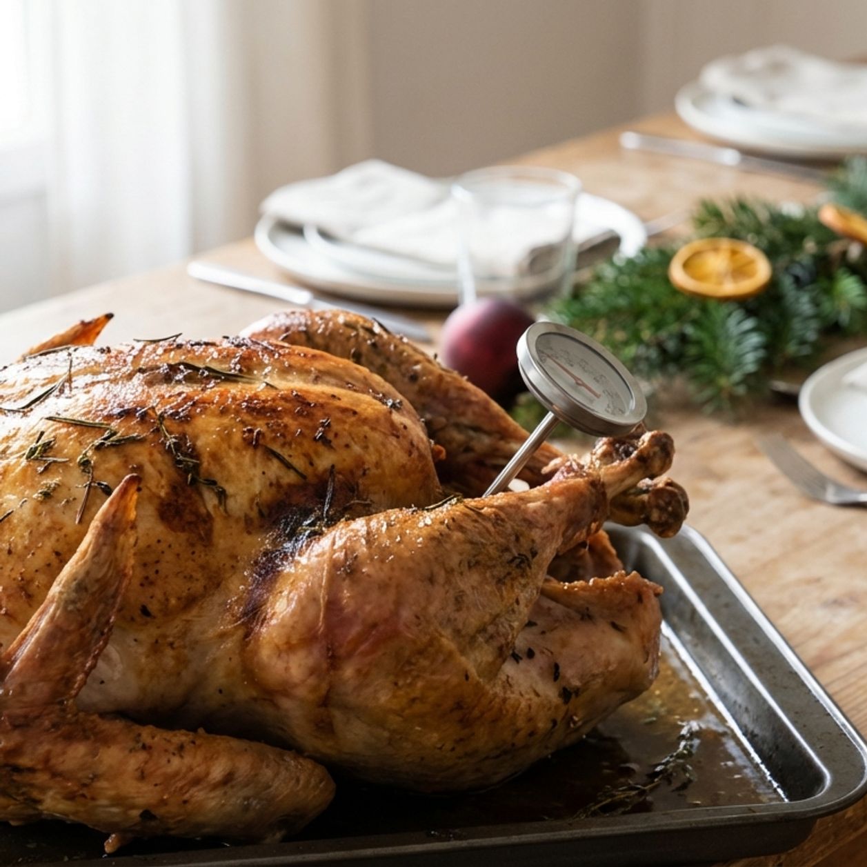 Cette température méconnue pour la dinde de Noël au four évite à coup ...