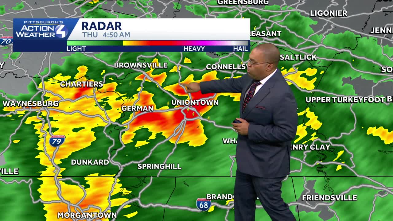 December 25 forecast: Rain Christmas morning, ice for Friday in western PA