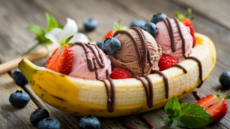 This unlikely ingredient will take your banana split to the next level