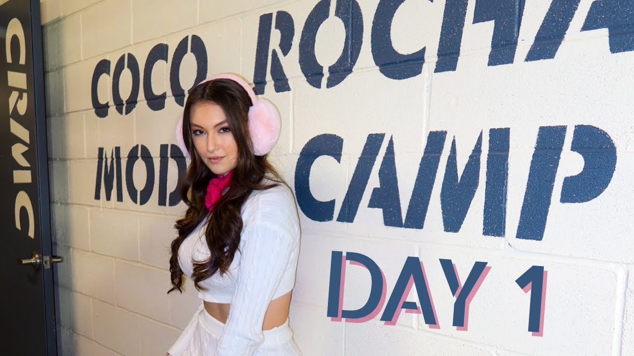 Coco Rocha modeling camp day one behind the scenes