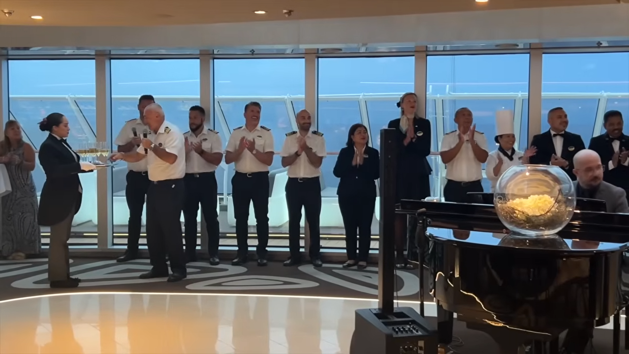 Luxury cruise, but something felt off