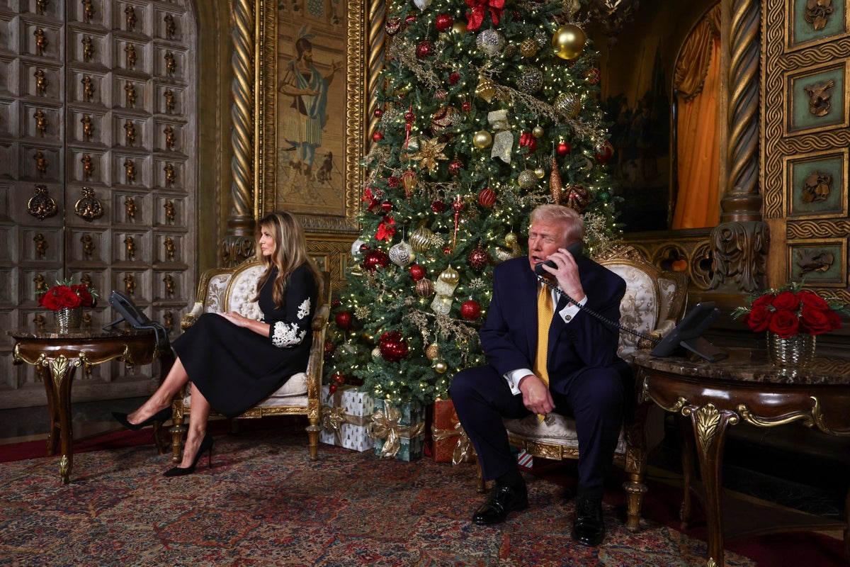Trump kicks off Christmas Day with over 100 Truth Social posts