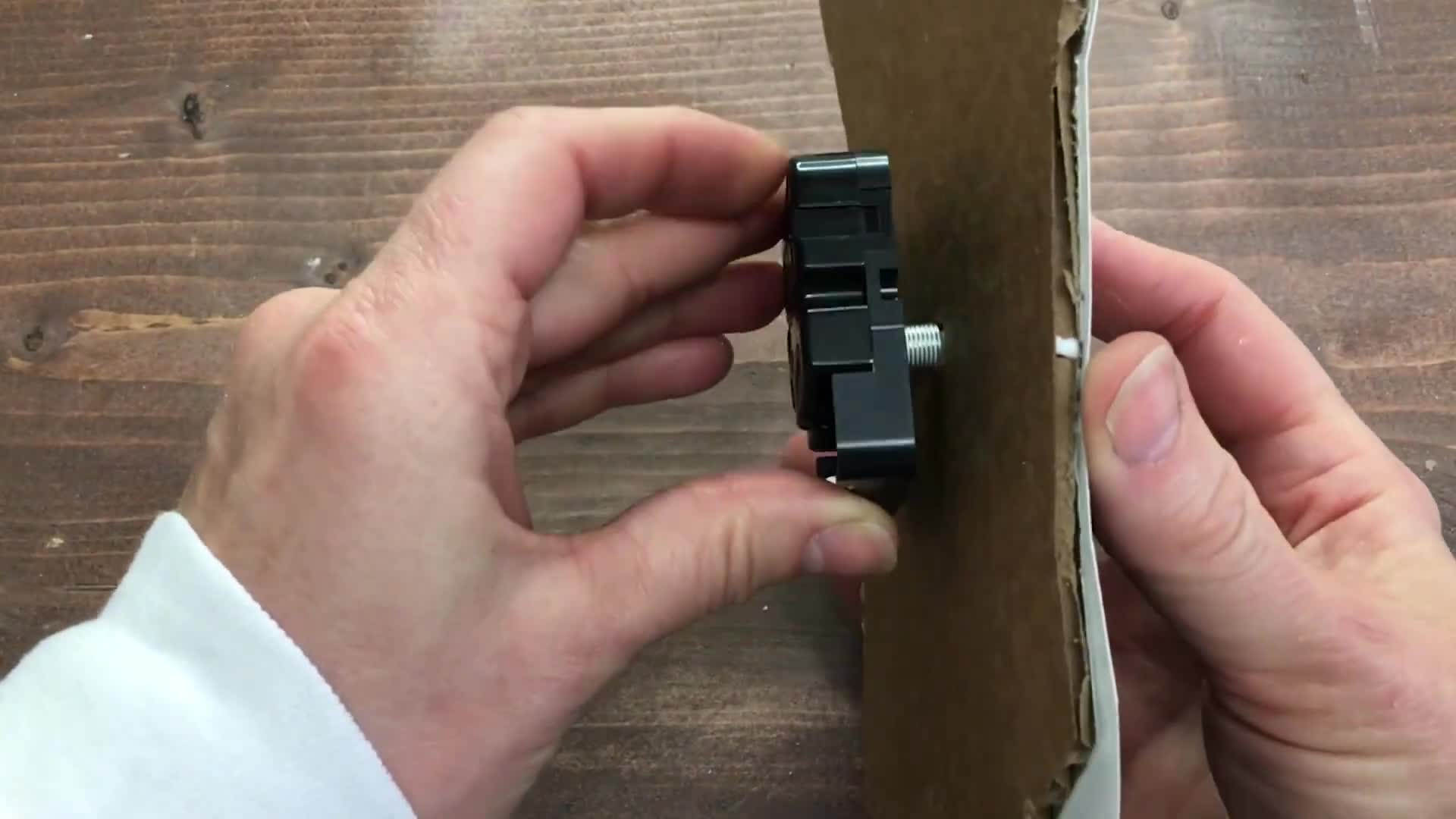 Drill a hole into an old book to make this for your bedroom!