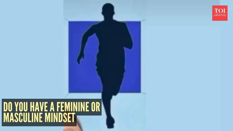Optical illusion personality test: Is the man running towards or away ...
