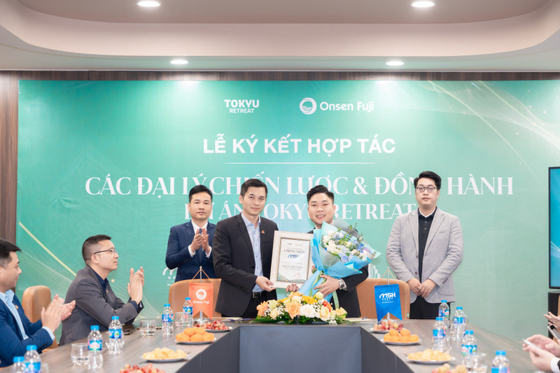 Onsen Fuji ký kết hợp tác đại lý chiến lược và đồng hành dự án Tokyu ...