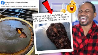 Sharon’s burnt pie vs the internet | Too funny! MEMES | Alonzo Lerone