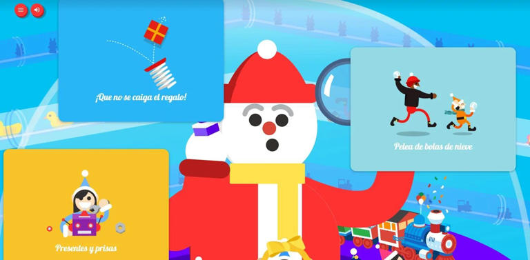 Track Santa Claus as he delivers gifts around the world