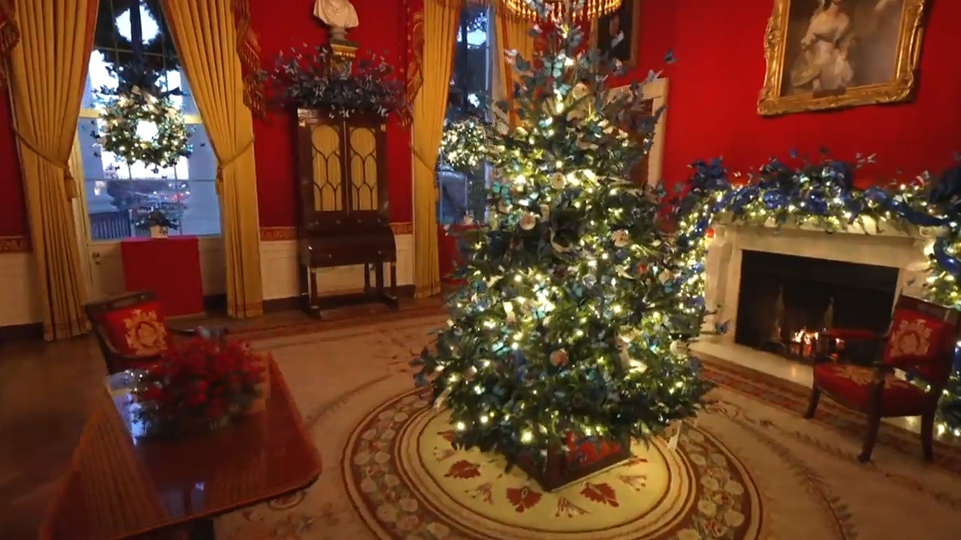 Get an inside look at 2025 White House Christmas decorations