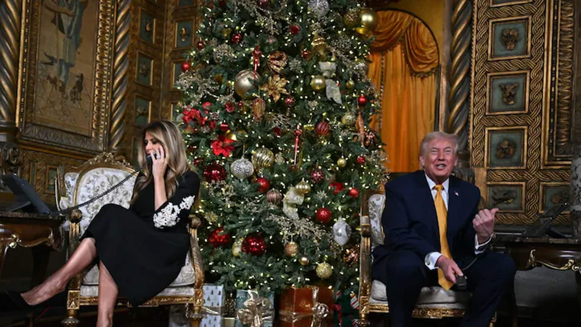 Trump says US won't allow 'Bad Santa' infiltration in Christmas calls ...