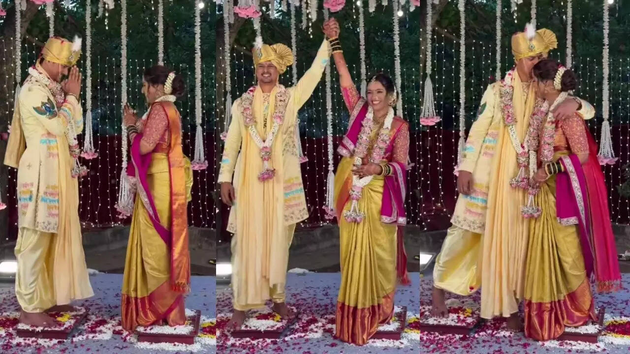 Bigg Boss Marathi 3 fame Jay Dudhane ties the knot with his longtime ...