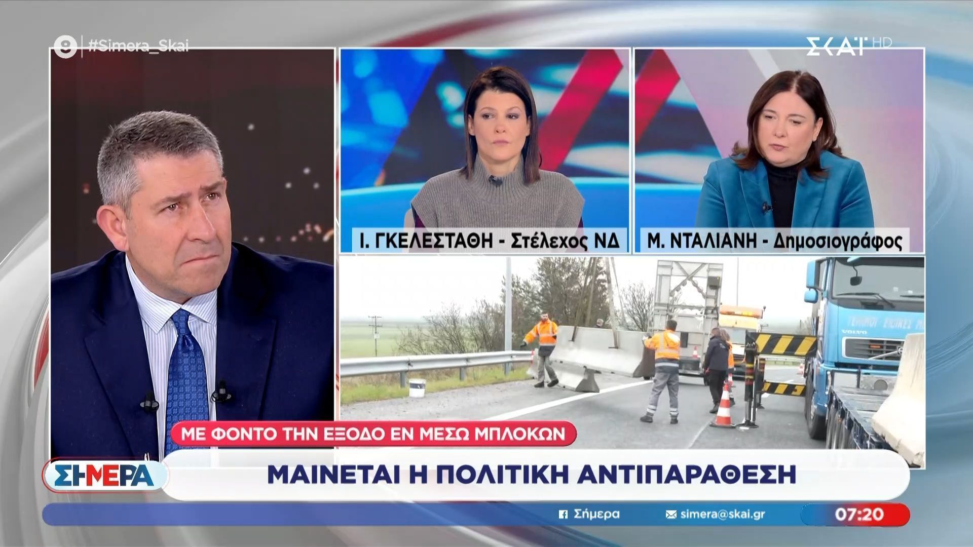Ι. Γκελεστάθη για αγρότες: «Το να μένουν στους δρόμους ενώ πήραν ...