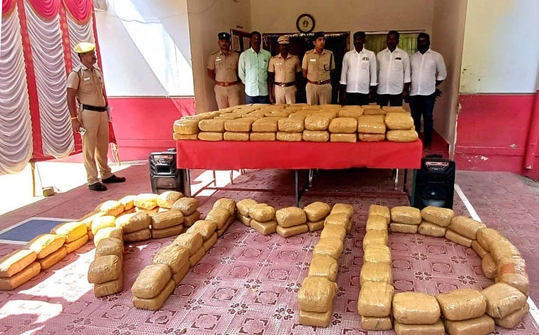 In biggest drug bust in Tamil Nadu, Ramnad police seize 564 kg ganja ...