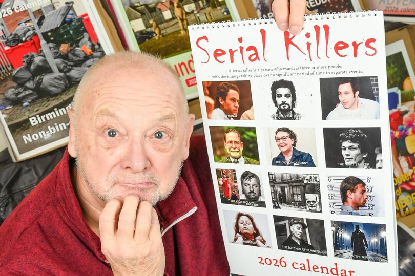 Midland pensioner's serial killer calendar featuring Ted Bundy and ...