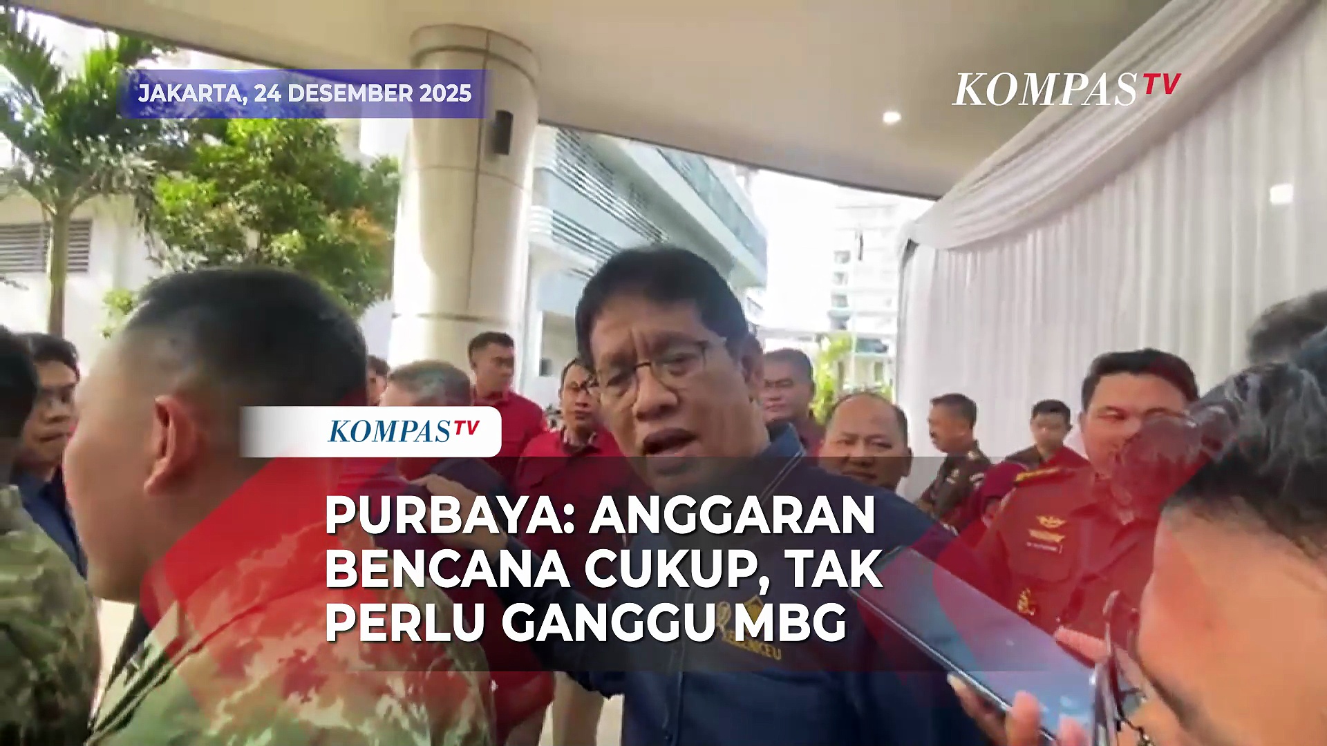 Menkeu Purbaya: Anggaran bencana cukup, tak perlu ganggu MBG