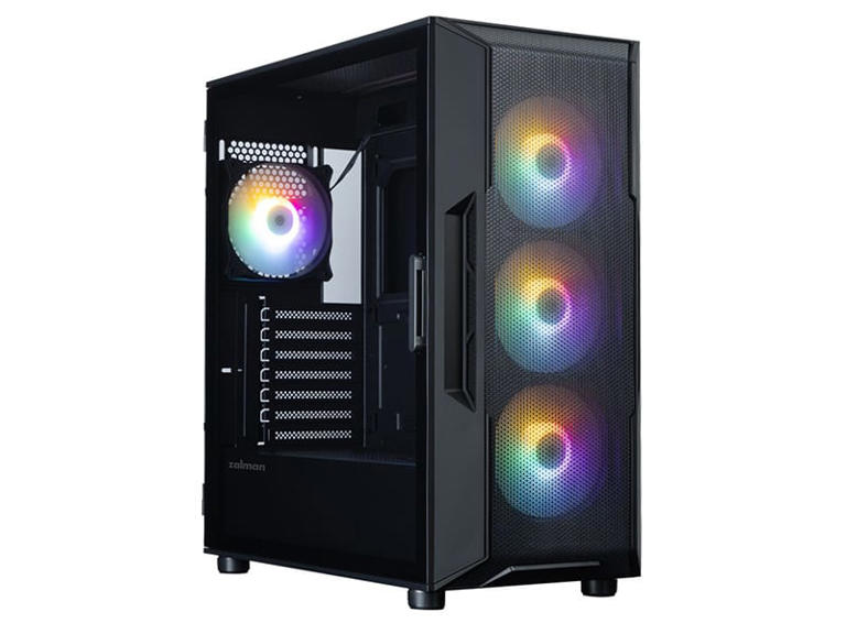 ZALMANの安価なPCケース「i3 NEO V2」が登場、120mm RGBファン4基搭載
