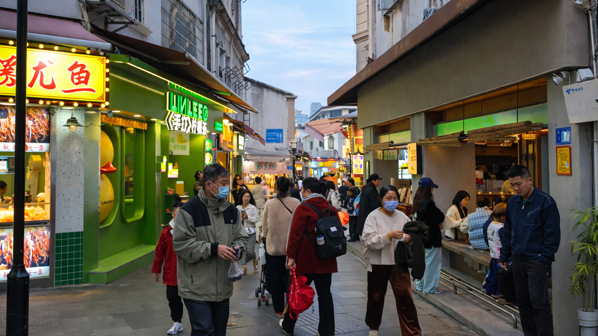 Çin'in canlı yiyecek sokağını keşfet