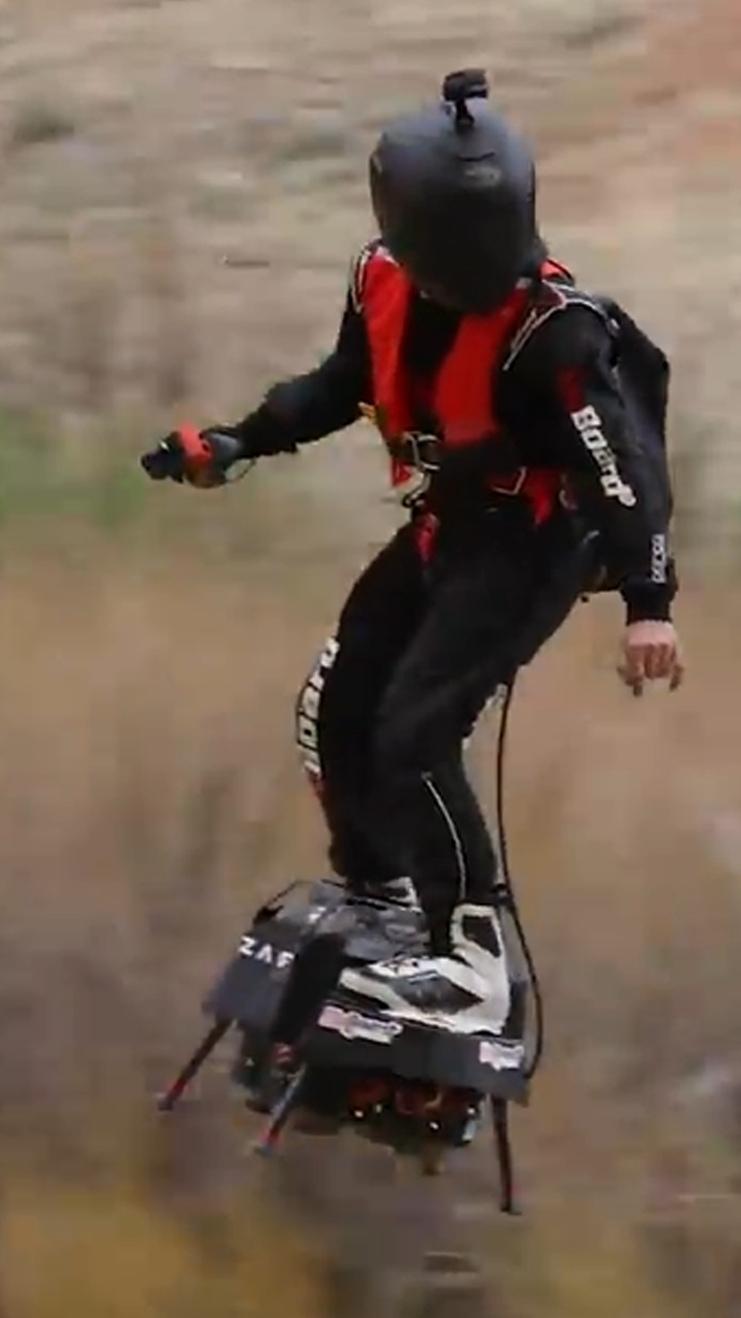 Hoe hoog kan een Flyboard Air vliegen?