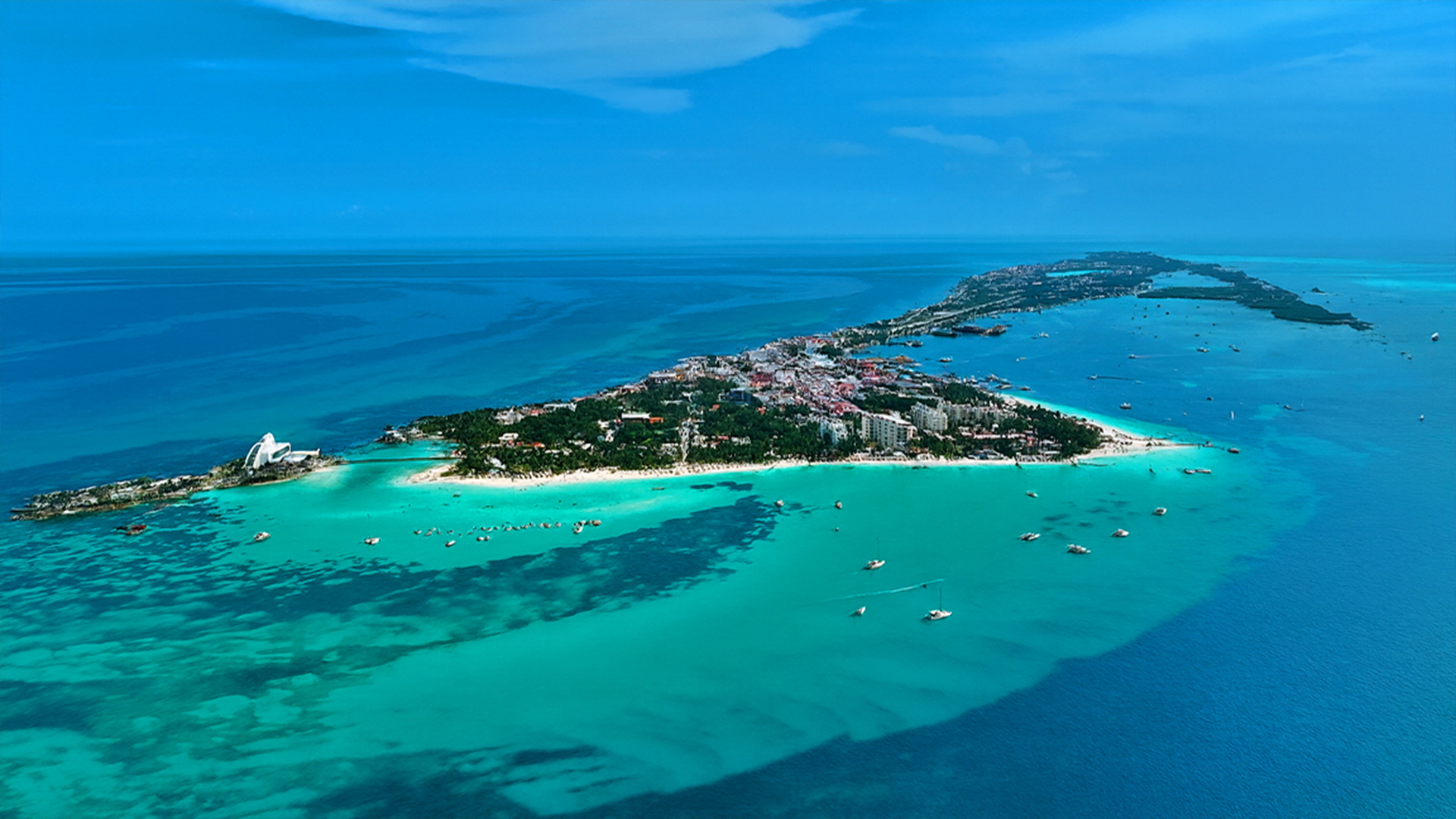Stunning sky views of Mexico’s island gem