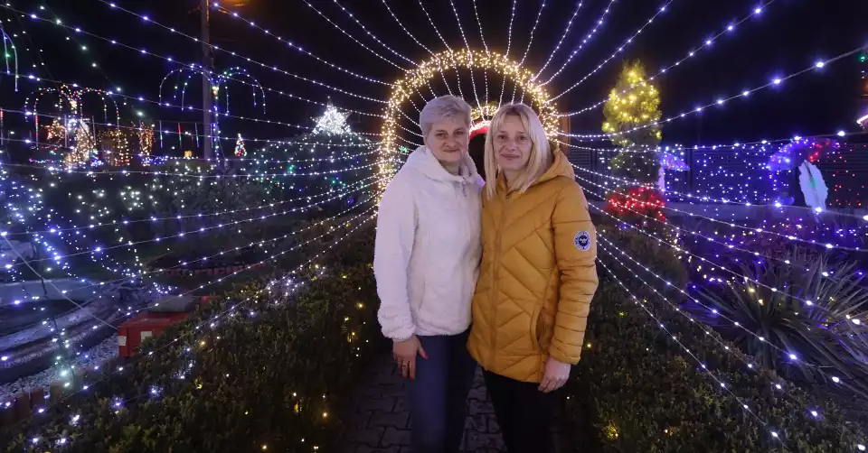 Drugiego tak świątecznie oświetlonego domu, jak tu w Zabrzu nie ma nikt ...