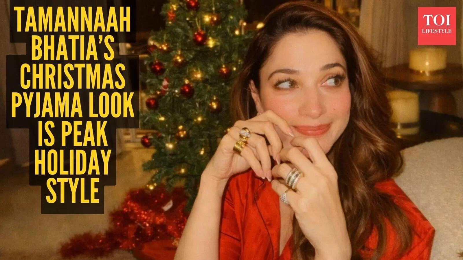 Tamannaah Bhatia shows how you do Christmas style without leaving the ...