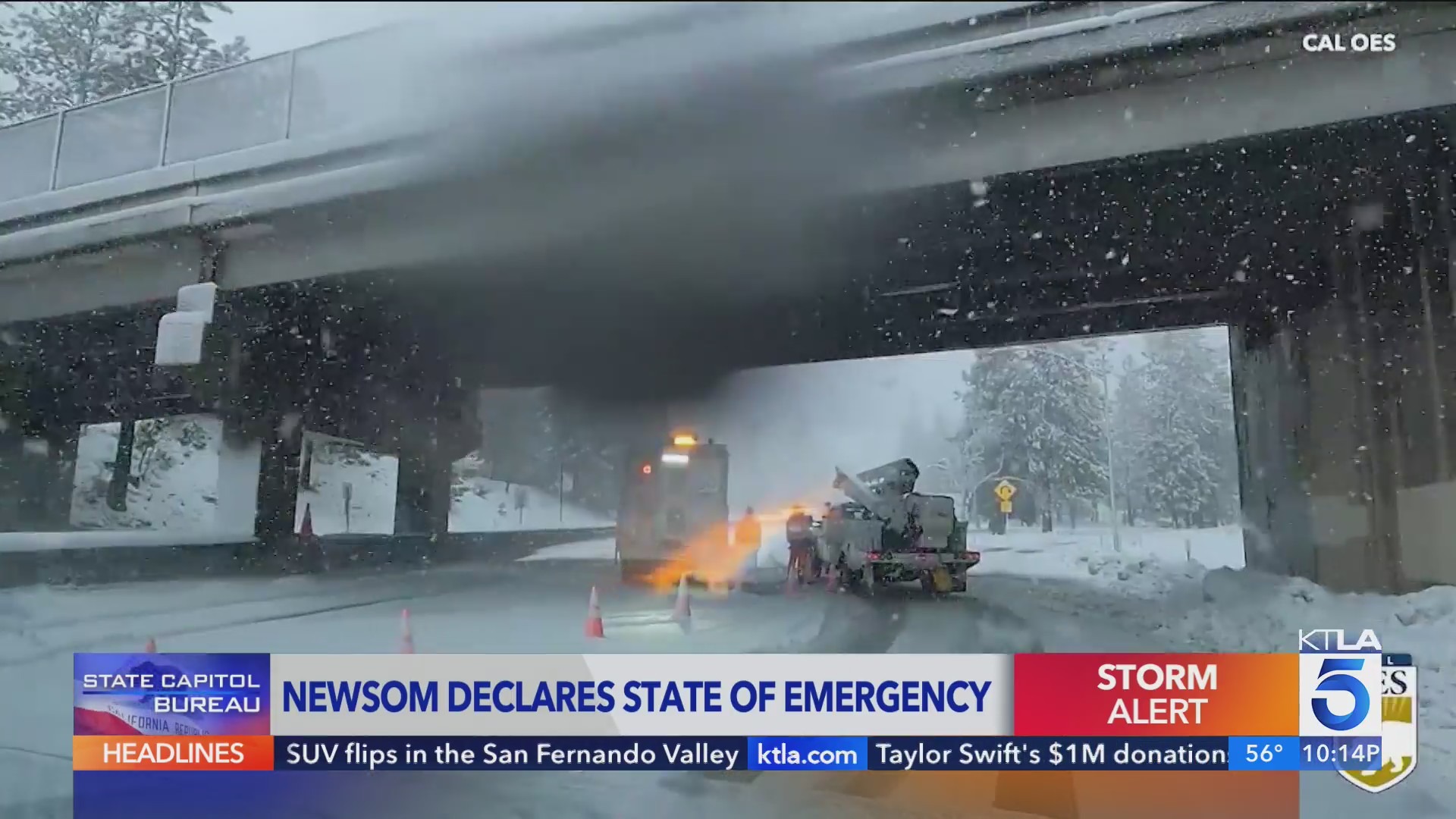 Gov. Newsom declares states of emergency for severe weather events ...
