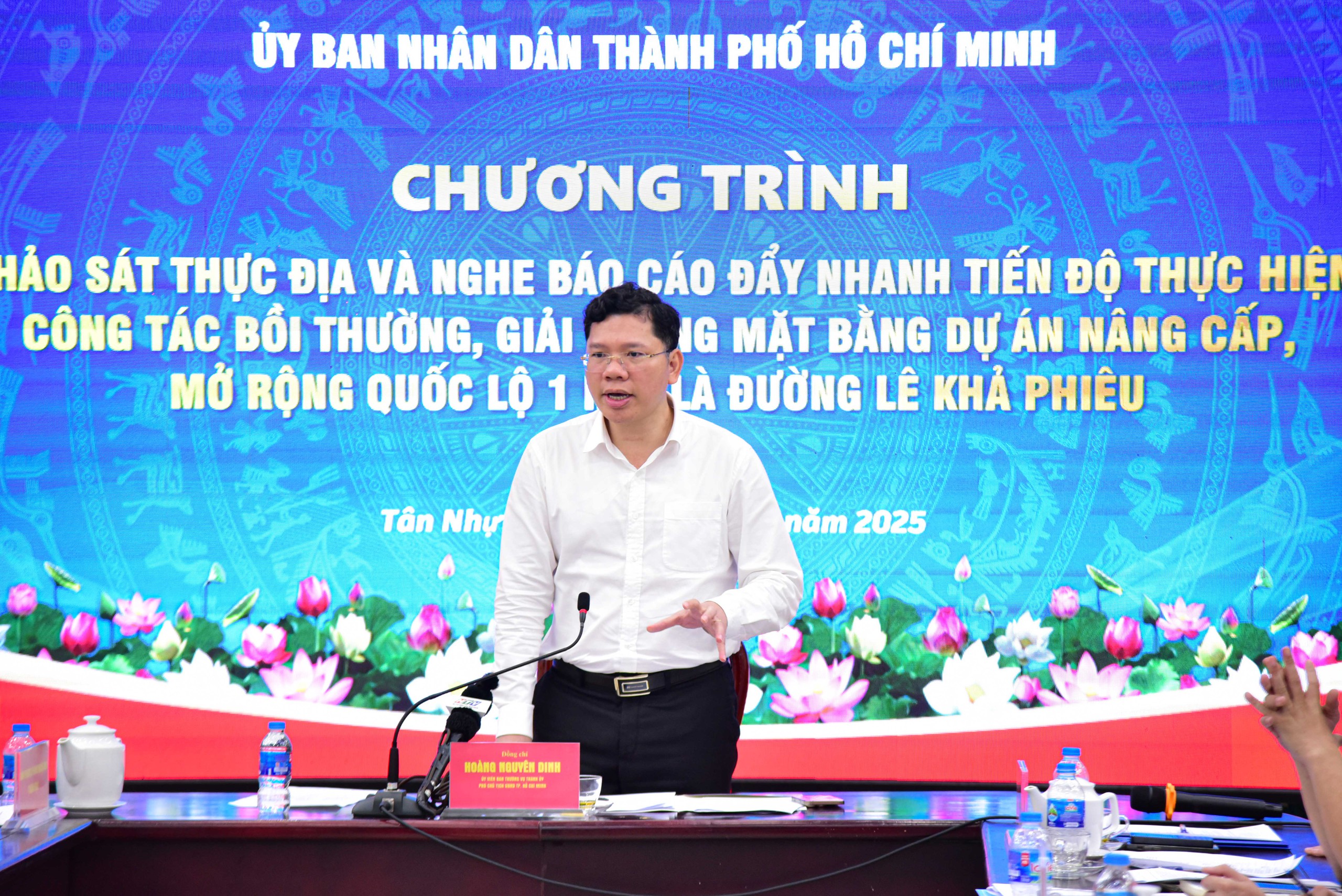 Phó chủ tịch TP.HCM Hoàng Nguyên Dinh: Phấn đấu khởi công mở rộng quốc ...