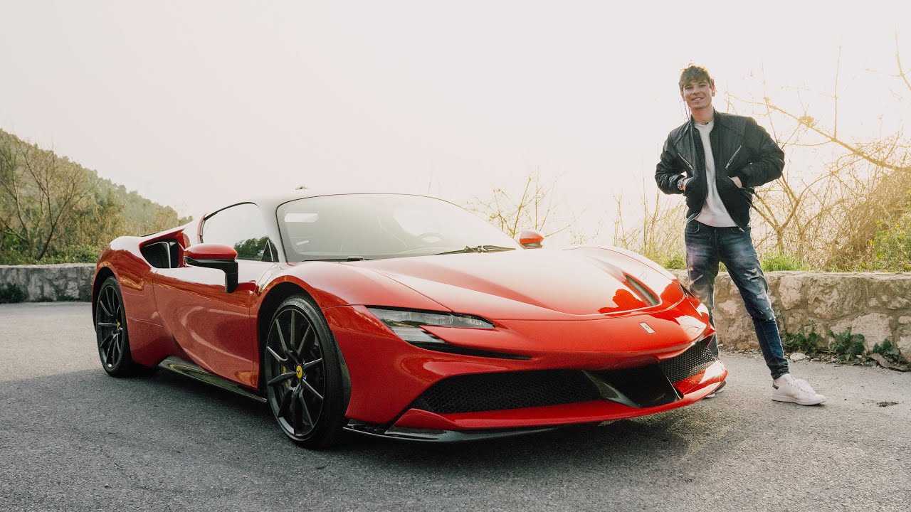 1000 HP Ferrari goes full send on the road