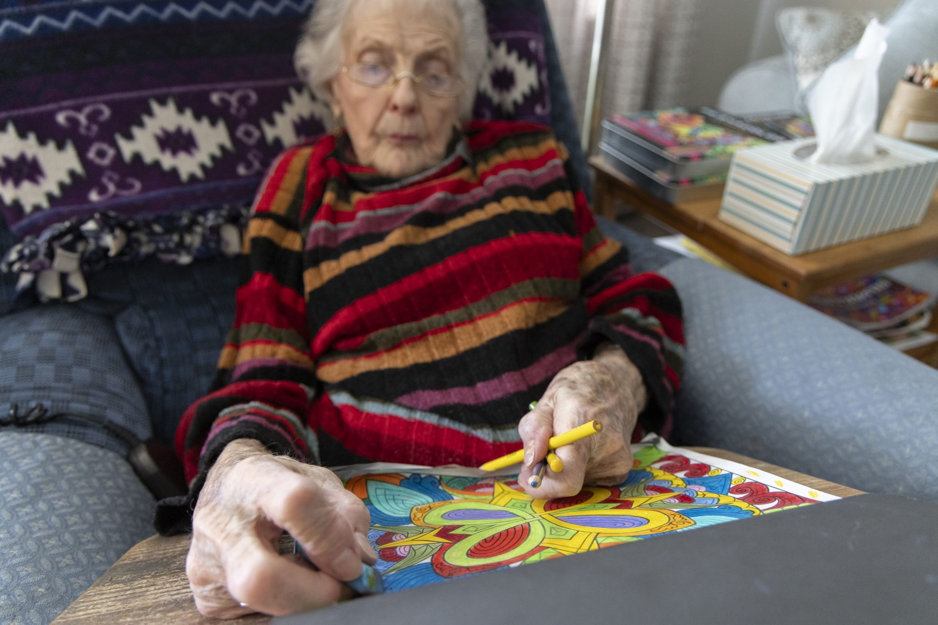 It's mind over matter when it comes to a robust old age, says 101-year-old