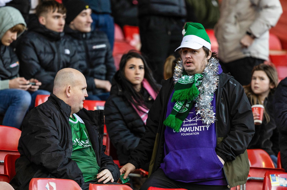 17 brilliant festive Hibs photos including derby party and Easter Road ...