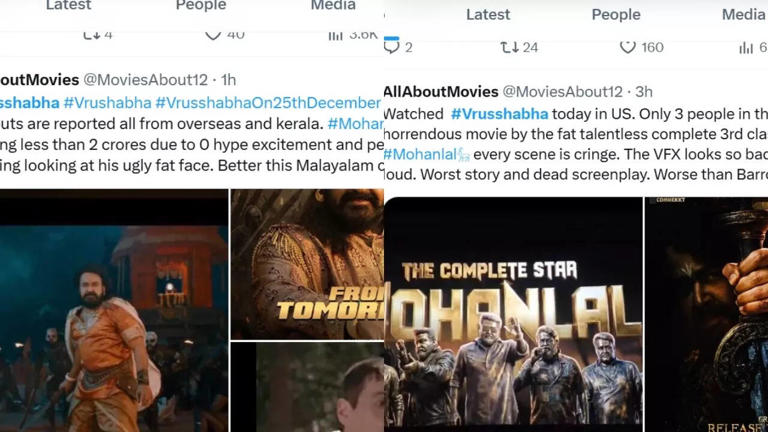 'Vrusshabha' Twitter review: Mohanlal’s film gets mixed responses ...