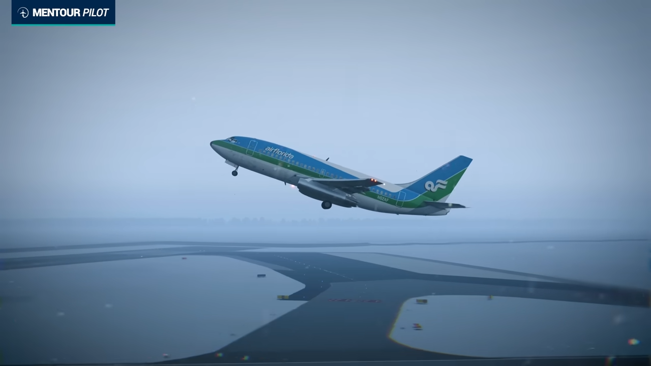 Watch the moment this plane hits a bridge just after takeoff