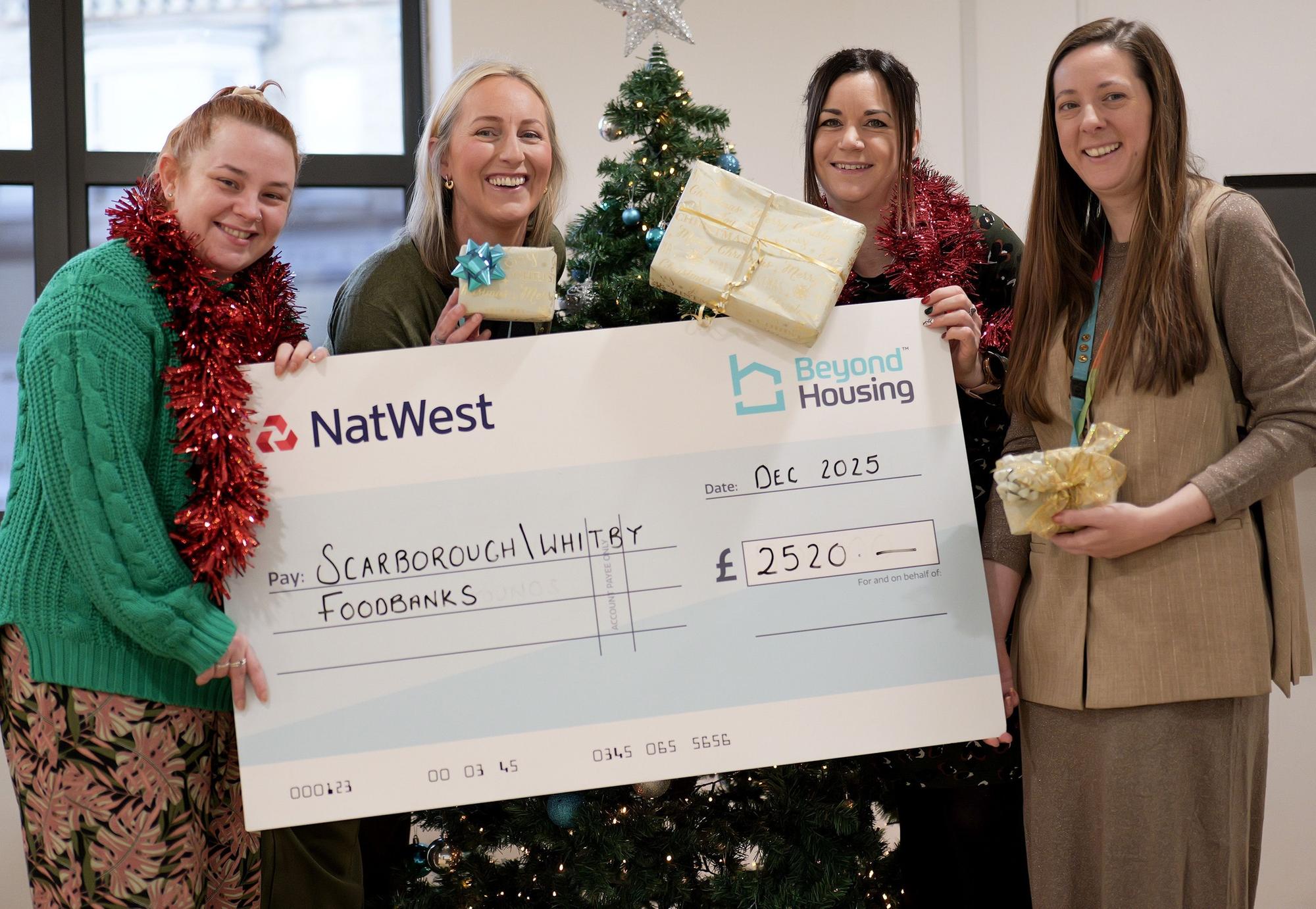 Festive food bank donations bring Christmas boost to families across ...